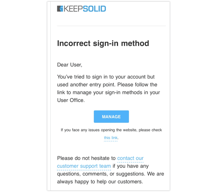About “Confirm your login to the Passwarden account” Emails