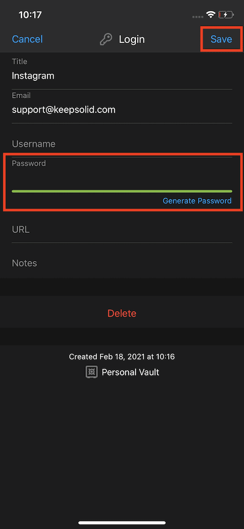 How to Change or Reset Instagram Password | Passwarden by KeepSolid