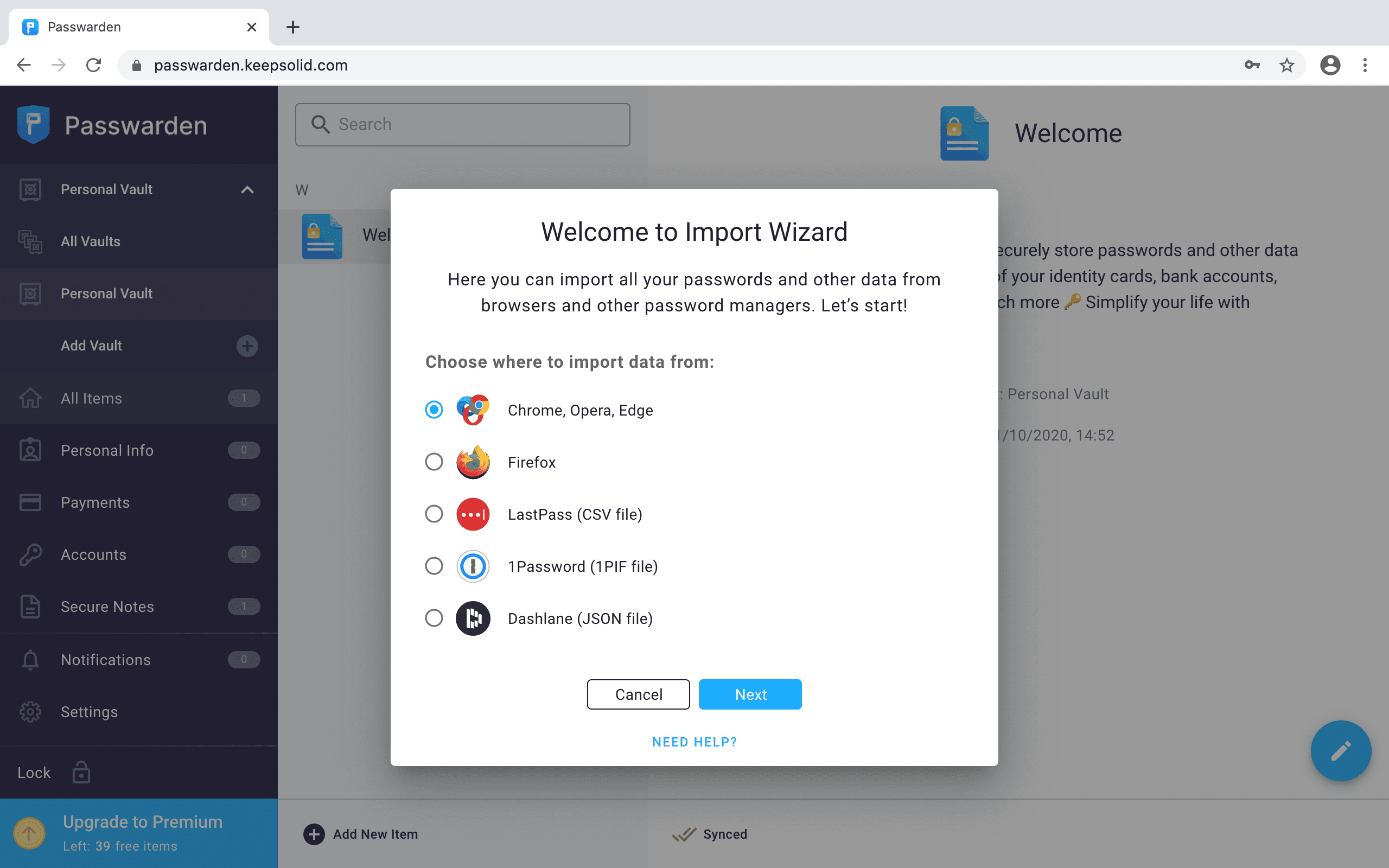 How to Get Started with Passwarden Web App | Online Password Manager