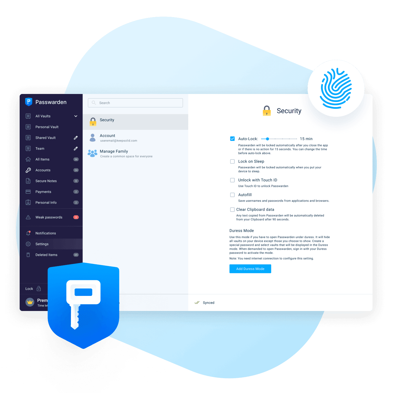 Web Password Manager App Sign-In | Passwarden